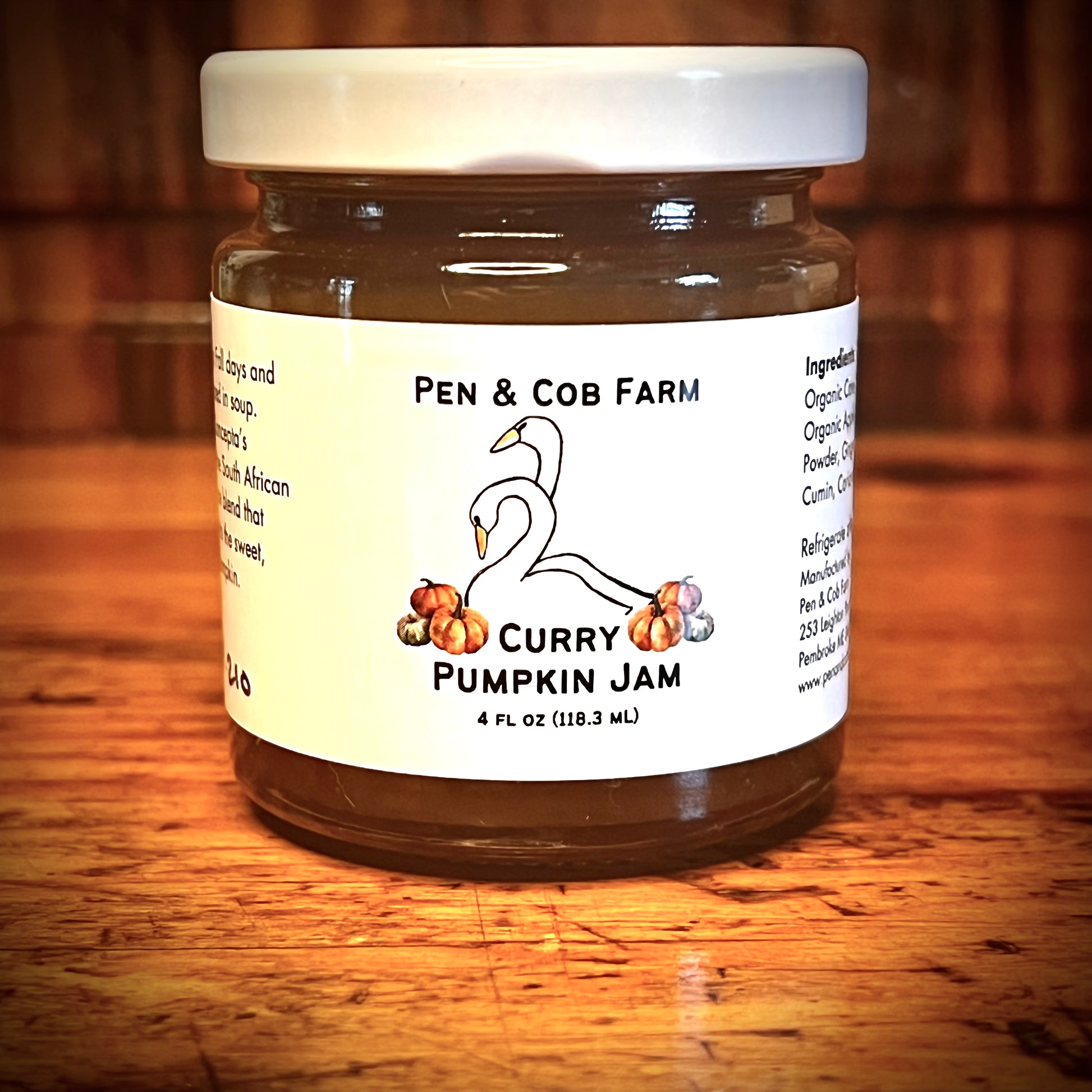 Pumpkin Curry Jam – Pen & Cob Farm